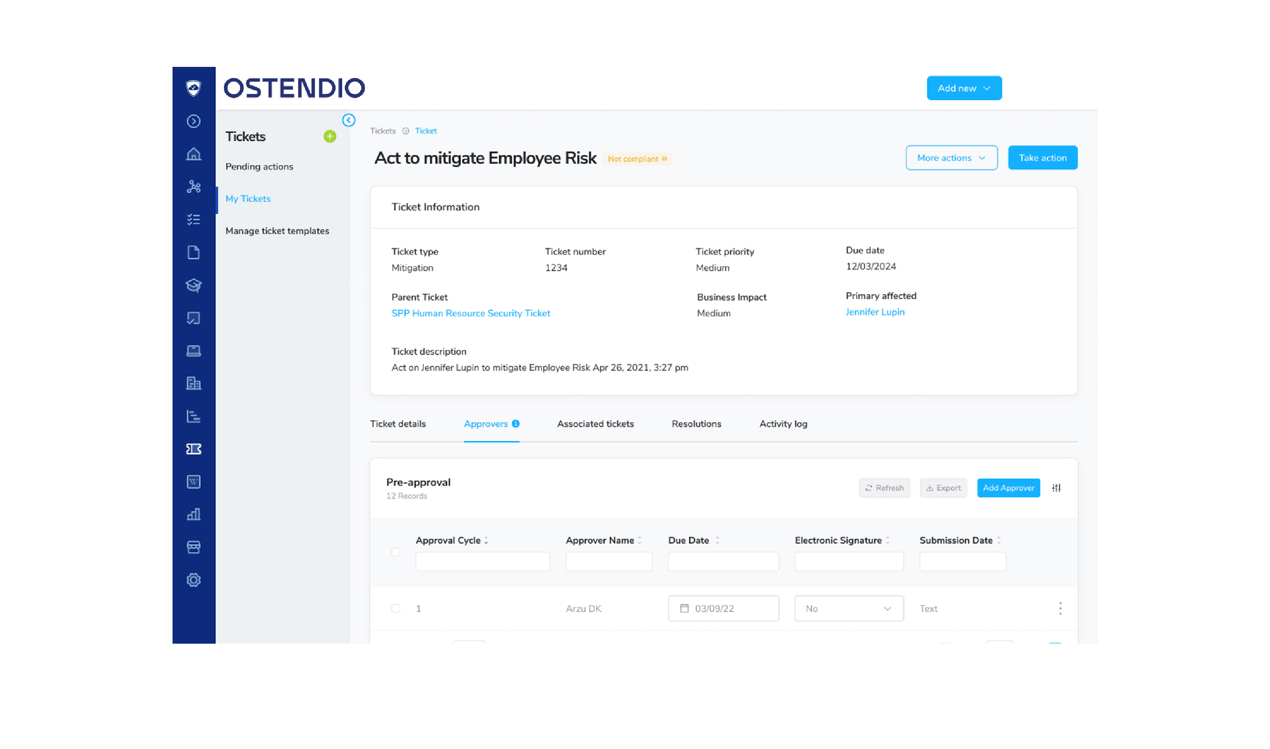 Integrated Security & Risk Management Platform | Ostendio